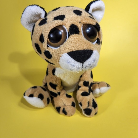 The Petting Zoo | Toys | Plush Leopard Toy The Petting Zoo Big Eyes 7 ...